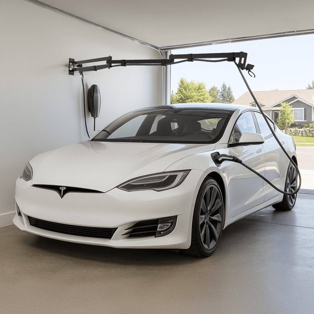 EV Hover - Electric Vehicle Charging Cable Management System